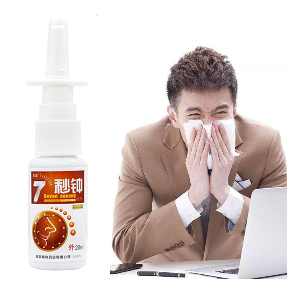 Buy 7 Seconds Bishutong Spray Nasal Cure Rhinitis Sinusitis Nose Health ...