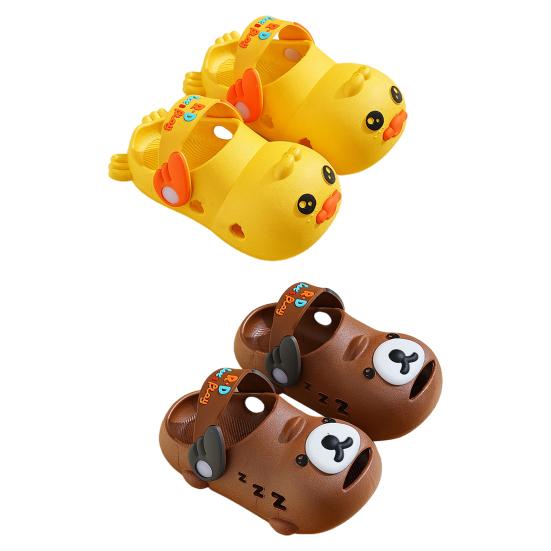 Satın alın Toddler Cartoon Clog Breathable Fine Workmanship Cartoon ...