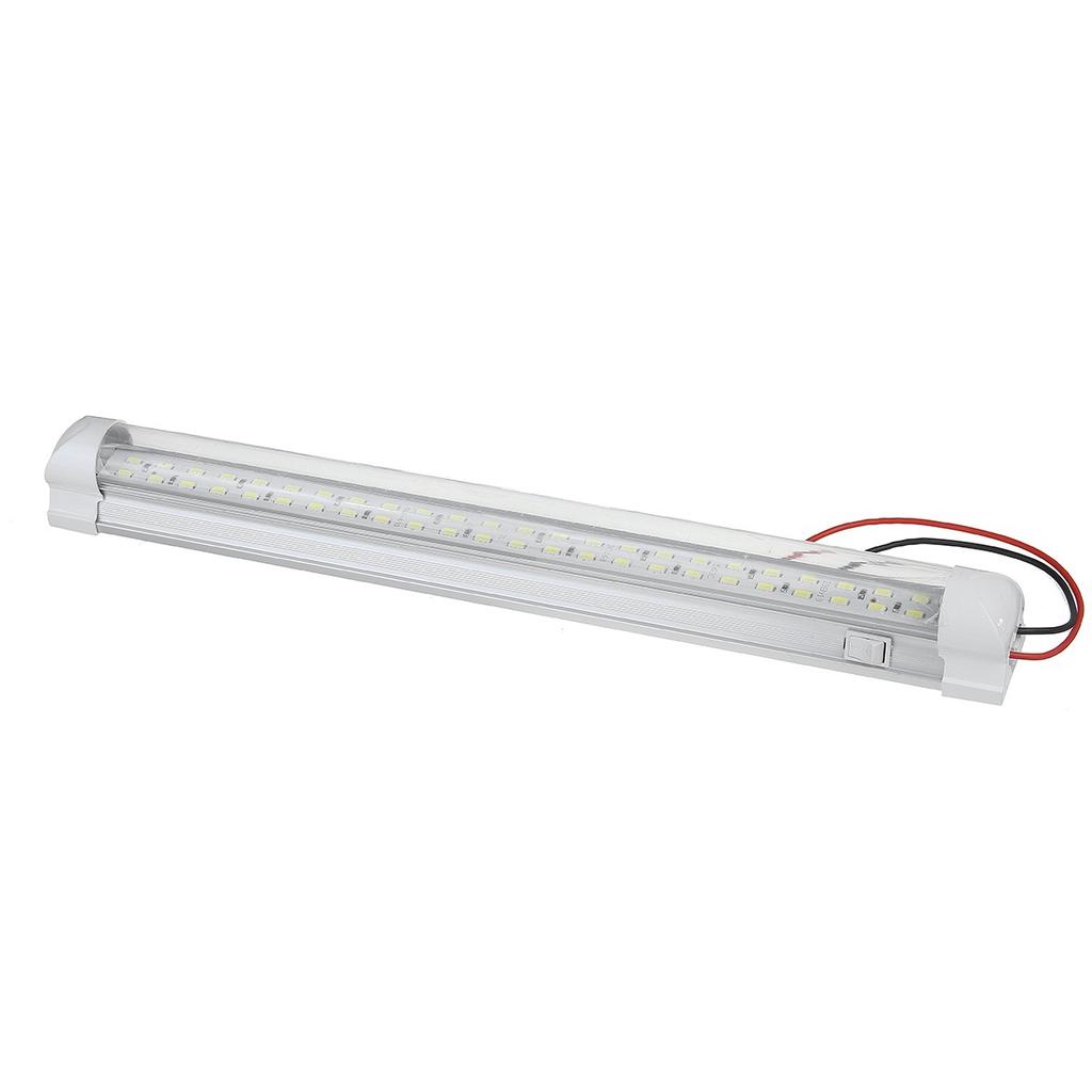 Buy 1pc/2pcs 12V / 24V Car Interior Light Strip Bar 48 LED 5630 White ...