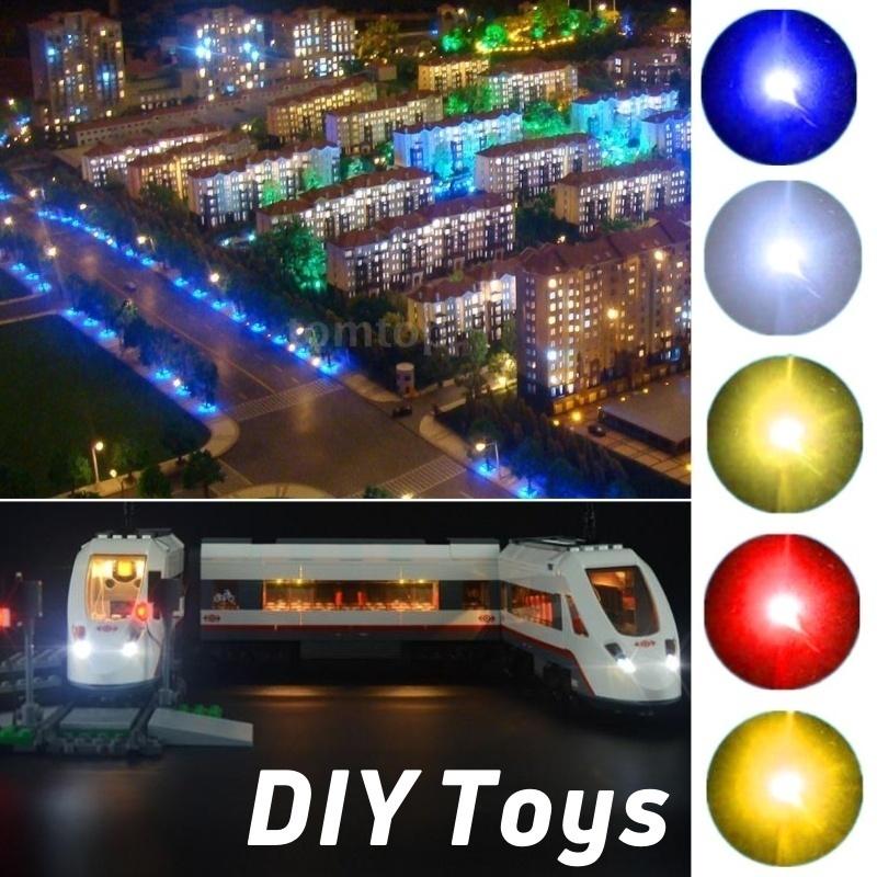 Buy 10PCS Prewired LED Soldered Nano Chip LEDs Light Train HO N OO ...