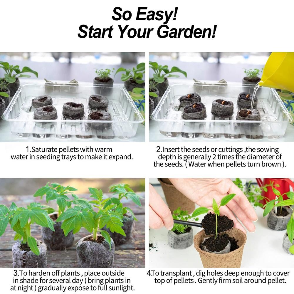 Cheap 30X30X12mm Planting Soil Compressed Mud Outdoor Garden Peat ...