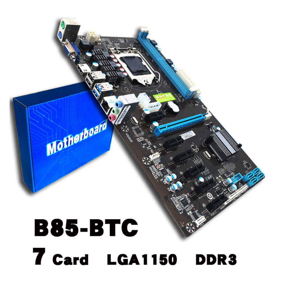 Buy NNEE B85-BTC LGA 1150 Bitcoin Mining Motherboard Directly Slot ...