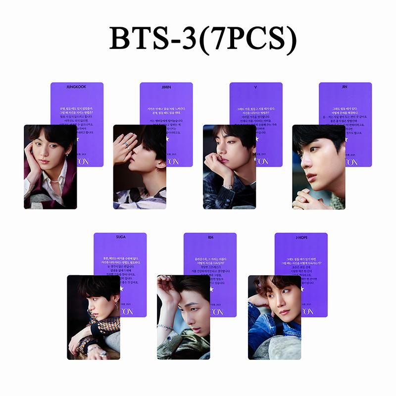 Buy 7pcs/set K-POP BTS Dicon Photocard 101 Small Card Bangtanboy ...