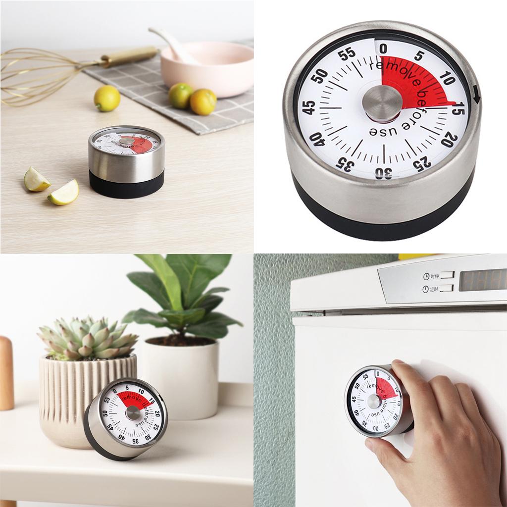 Kitchen Cooking Alarm Clock Mechanical Soup Baking Yoga Reading Timer ...