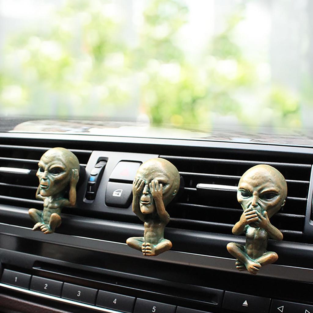 Cheap Alien Statue Car Air Freshener Clips | 3 Pcs Alien Car Air Vent ...