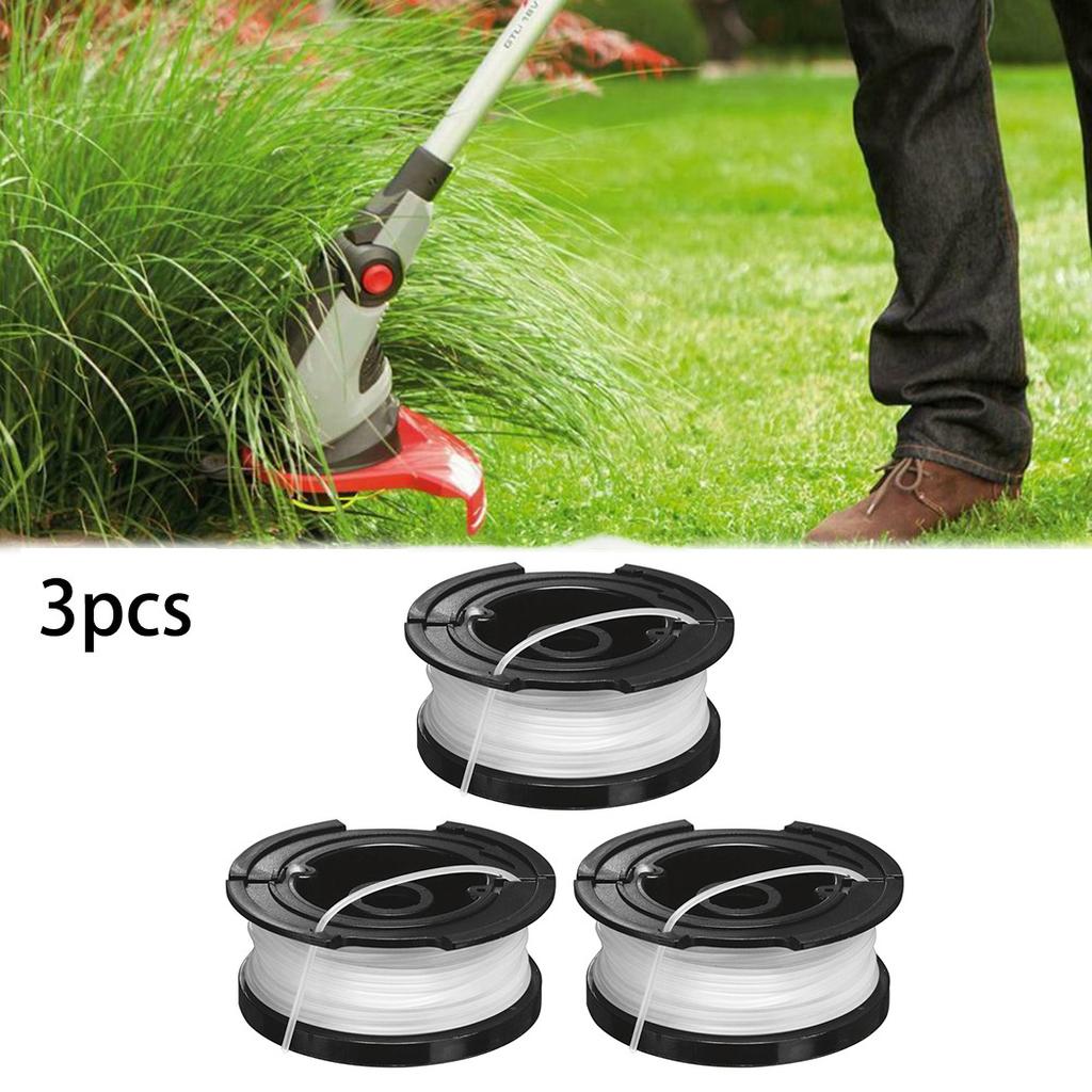 Buy 3X For Black&Decker A6481 Strimmer Trimmer Spool Line ST4525 ST6600 ...