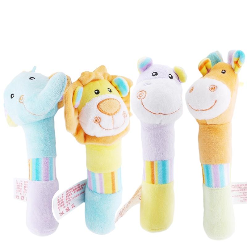 Baby Rattles Soft Plush Doll S Creative Crib Bed Hanging Hand Catches ...