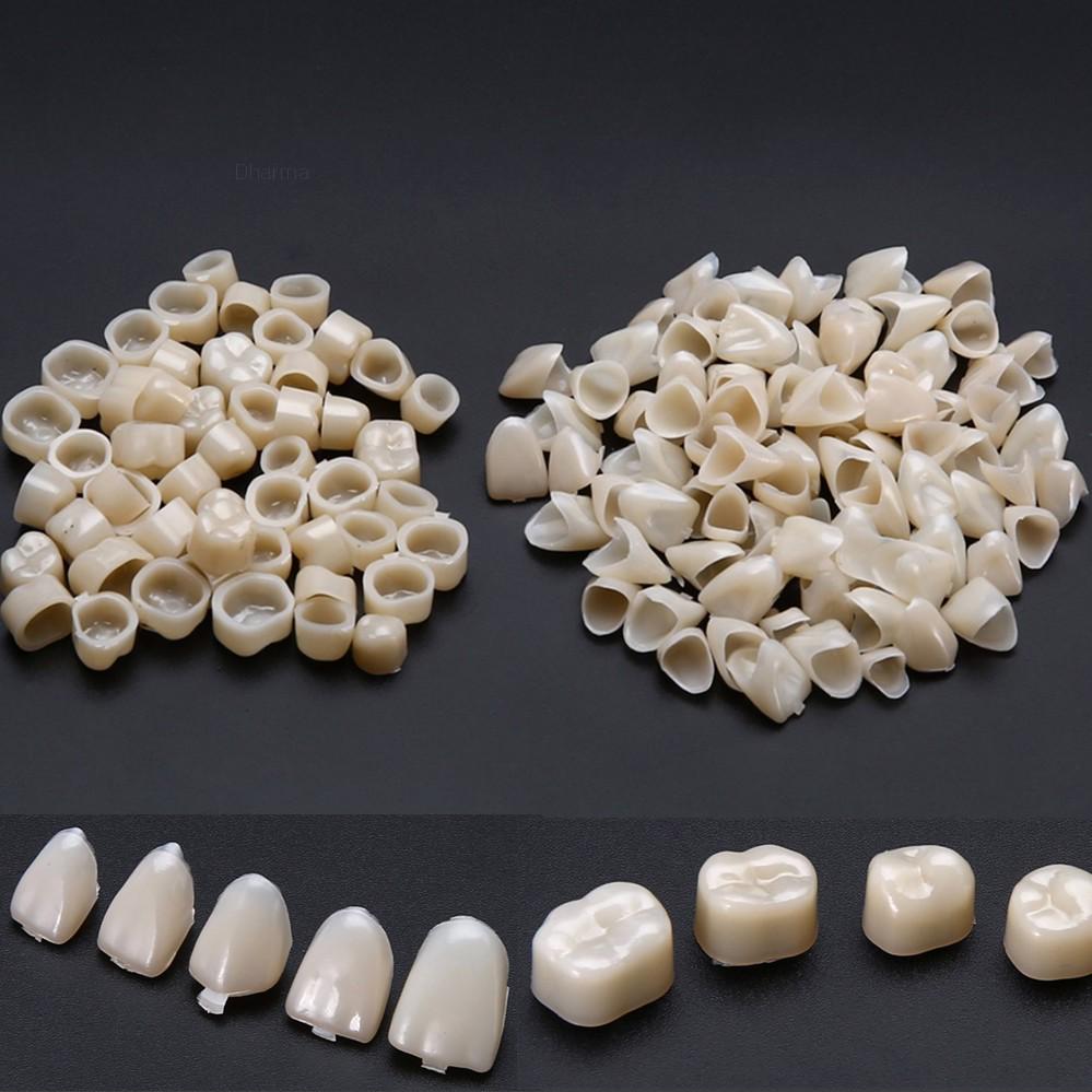 Buy Manyi 2 Packs (72pcs+52pcs) Dental Temporary Crown Material for ...