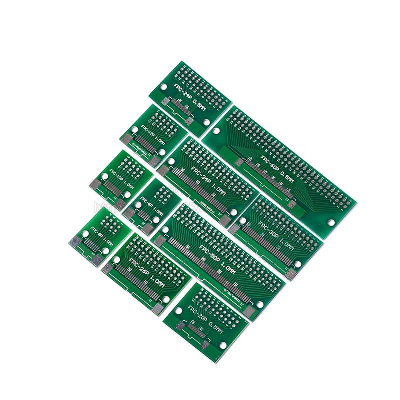 Buy Fpc/Ffc Cable Adapter Board 6P-60P In-Line Double-Sided 0.5/1Mm ...