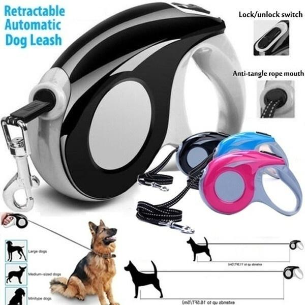 Buy Pet Dog Cats Puppy Automatic Retractable Traction Rope Pet Training ...