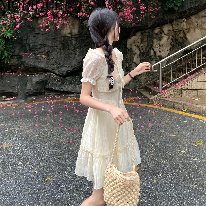 Buy MODIQUE 2023 Summer Plus Size New Short Dress Shirt Women Loose ...
