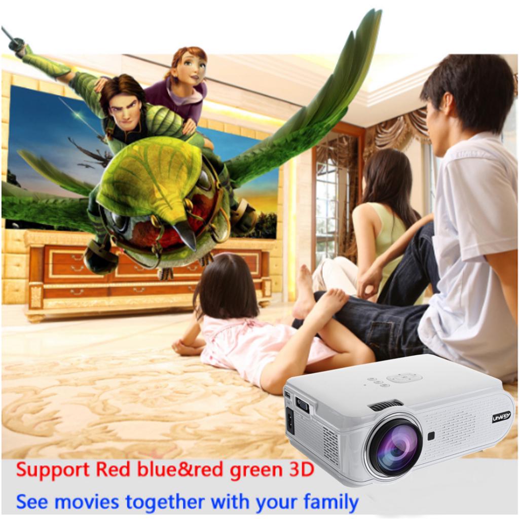 Buy 7000 Lumens 1080P LED HD U90 Projector Home Multimedia Cinema ...
