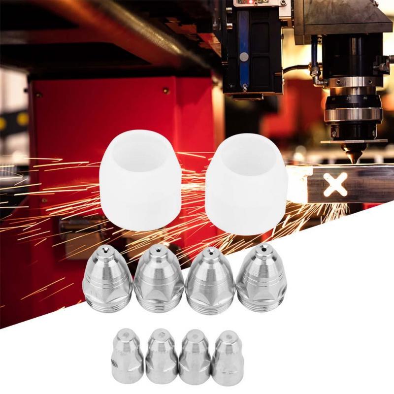 Buy P80 10Pcs Electrode Nozzle Consumable Cutter Torch Silk Electrode ...