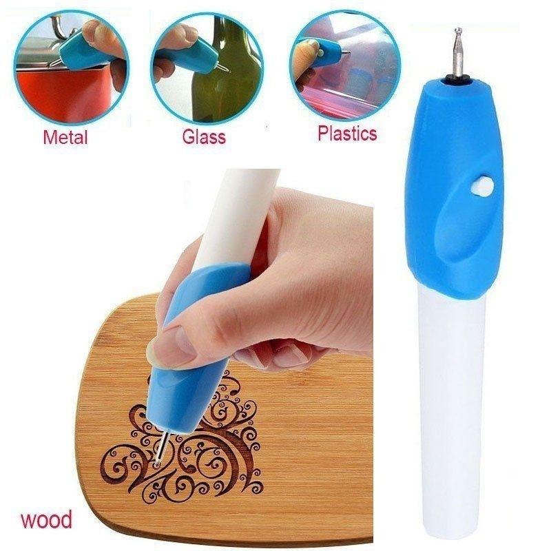 Buy Useful Mini Engraving Pen Electric Carving Pen Machine Graver Tool ...