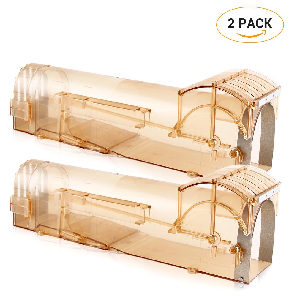 💰Koop Mouse Trap Catch and Release Rodent Trap No Kill Mice Catcher ...
