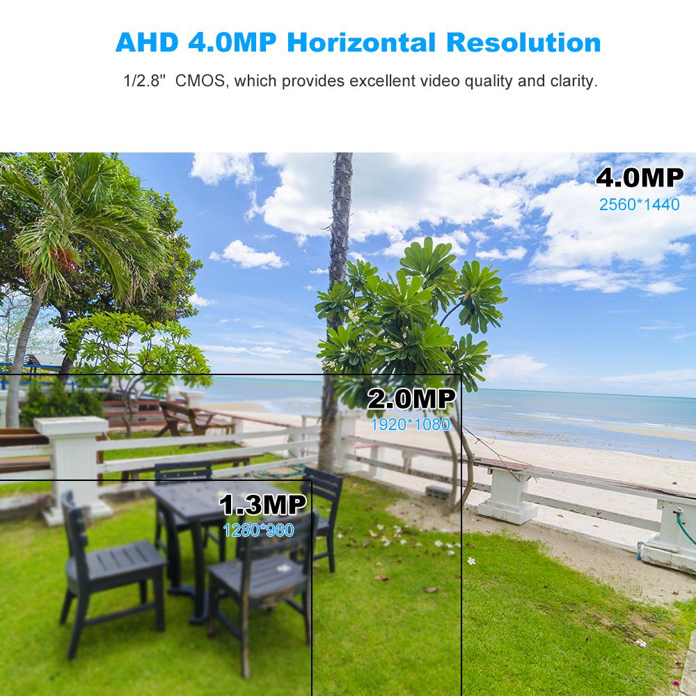 Cheap 4mp Ahd Bullet Waterproof Camera Support Ir-Cut Night Vision ...