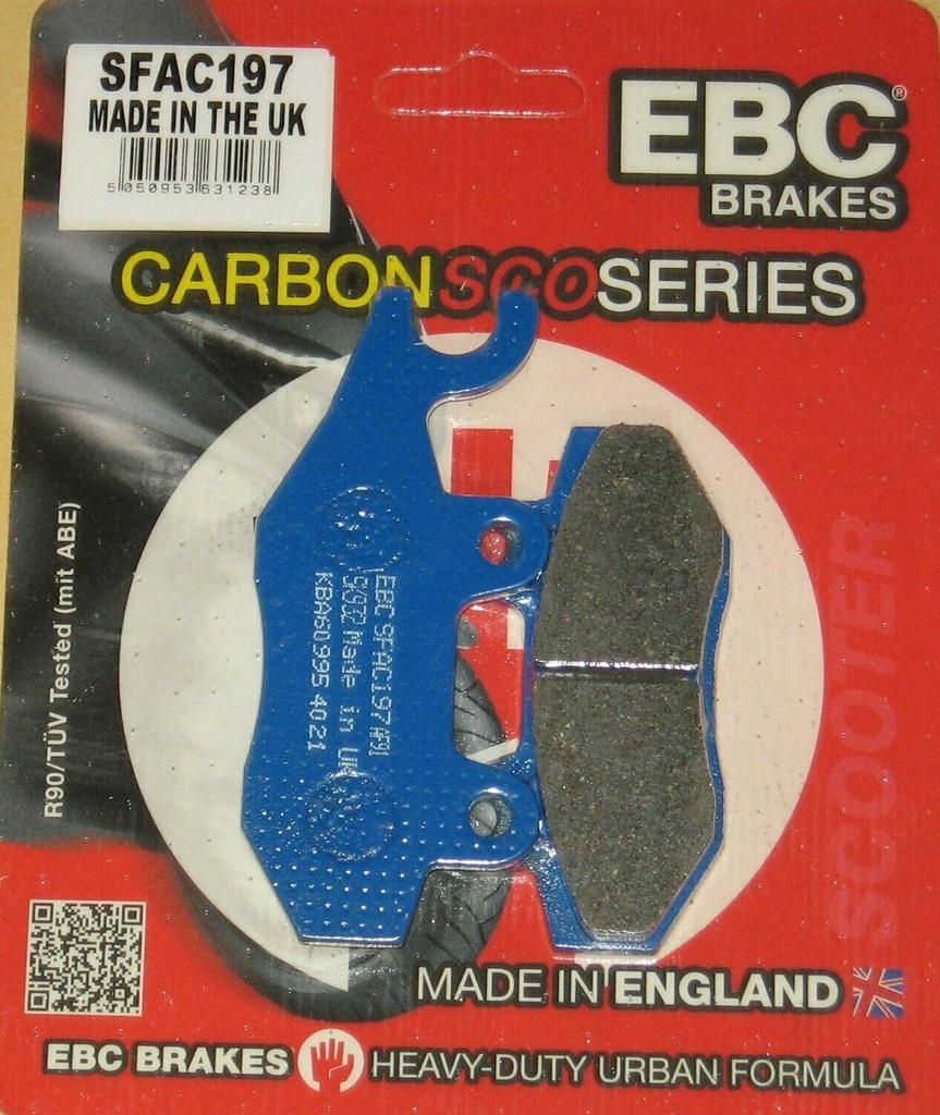Cheap Ebc Sfac197 2004-2017 Honda CBF 150 Compatible Front Brake Pad ...