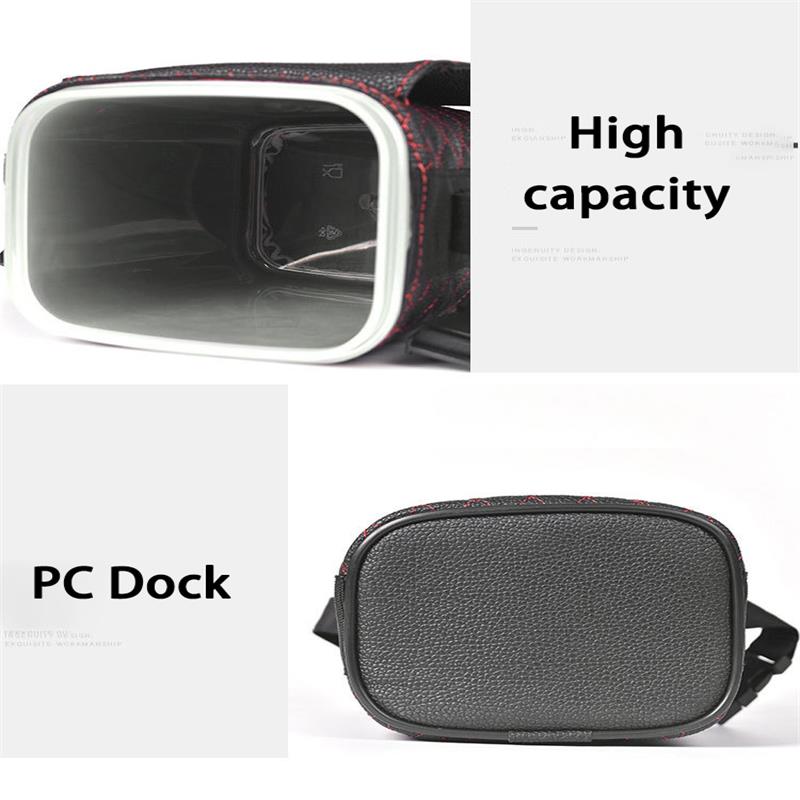 Buy Hanging Car Trash Can Vehicle Garbage Dust Case Storage Box PC ...