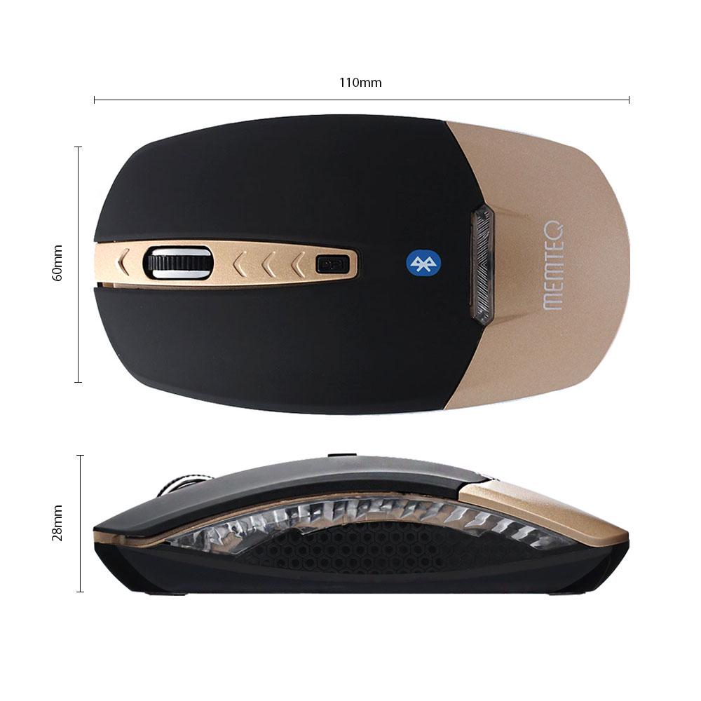 Buy MEMTEQ Bluetooth Mouse Wireless M3s 4D 1600DPI Bluetooth V3.0 ...