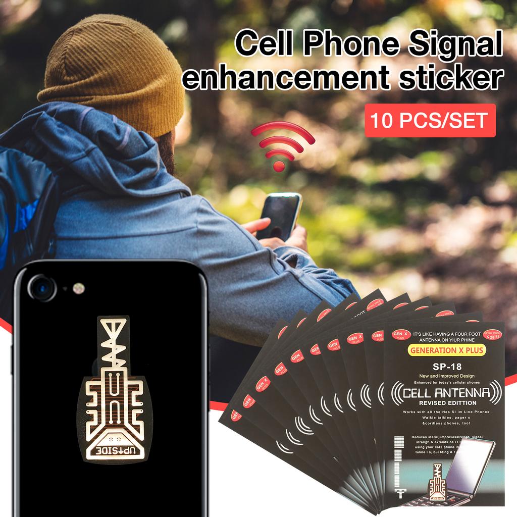 Buy 10Pcs Cell Phone Signal Boosters Stickers Antenna Amplifier at ...