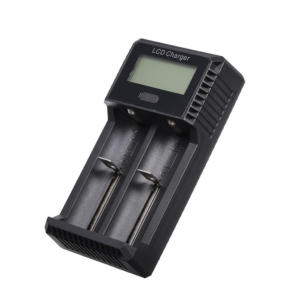 Satın alın Universal LCD Display 2 Slots Intelligent Charger with USB ...