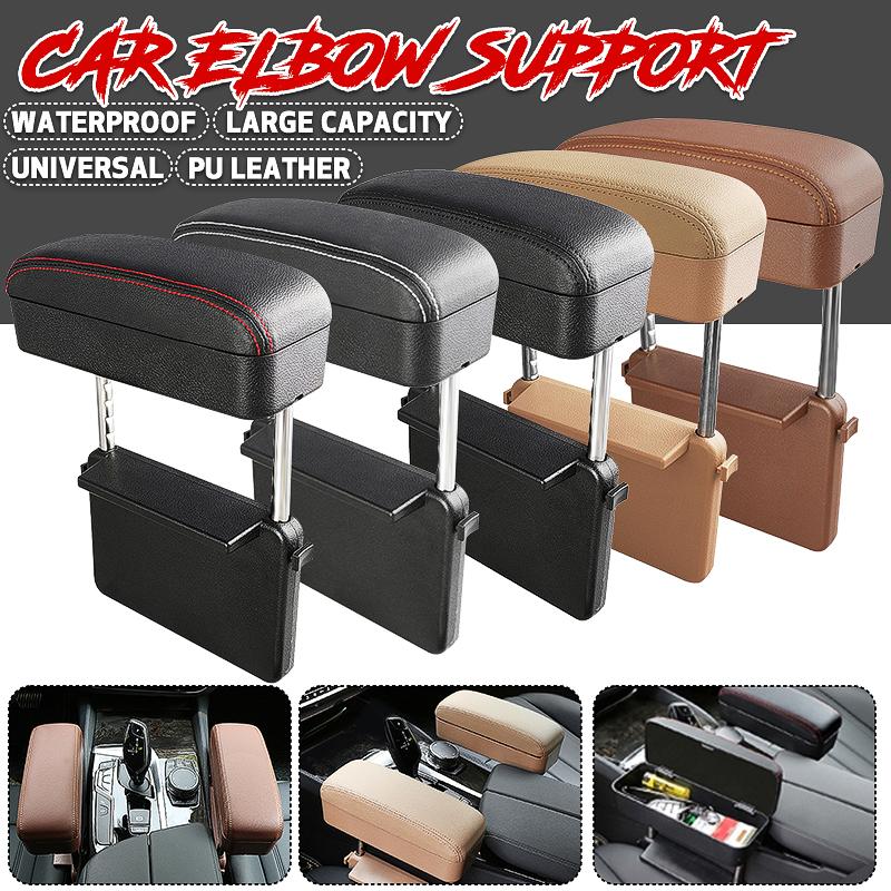 Buy 5Colors Universal Car Central Console Armrest Storage Retractable ...