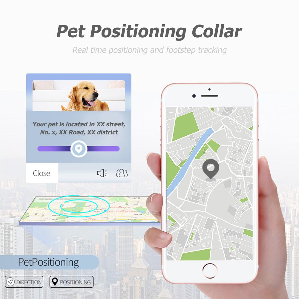 💰Koop Ip67 Waterproof Gps Agps Lbs Wifi Tracker for Cat Dog Tracking Collar Real-time ...