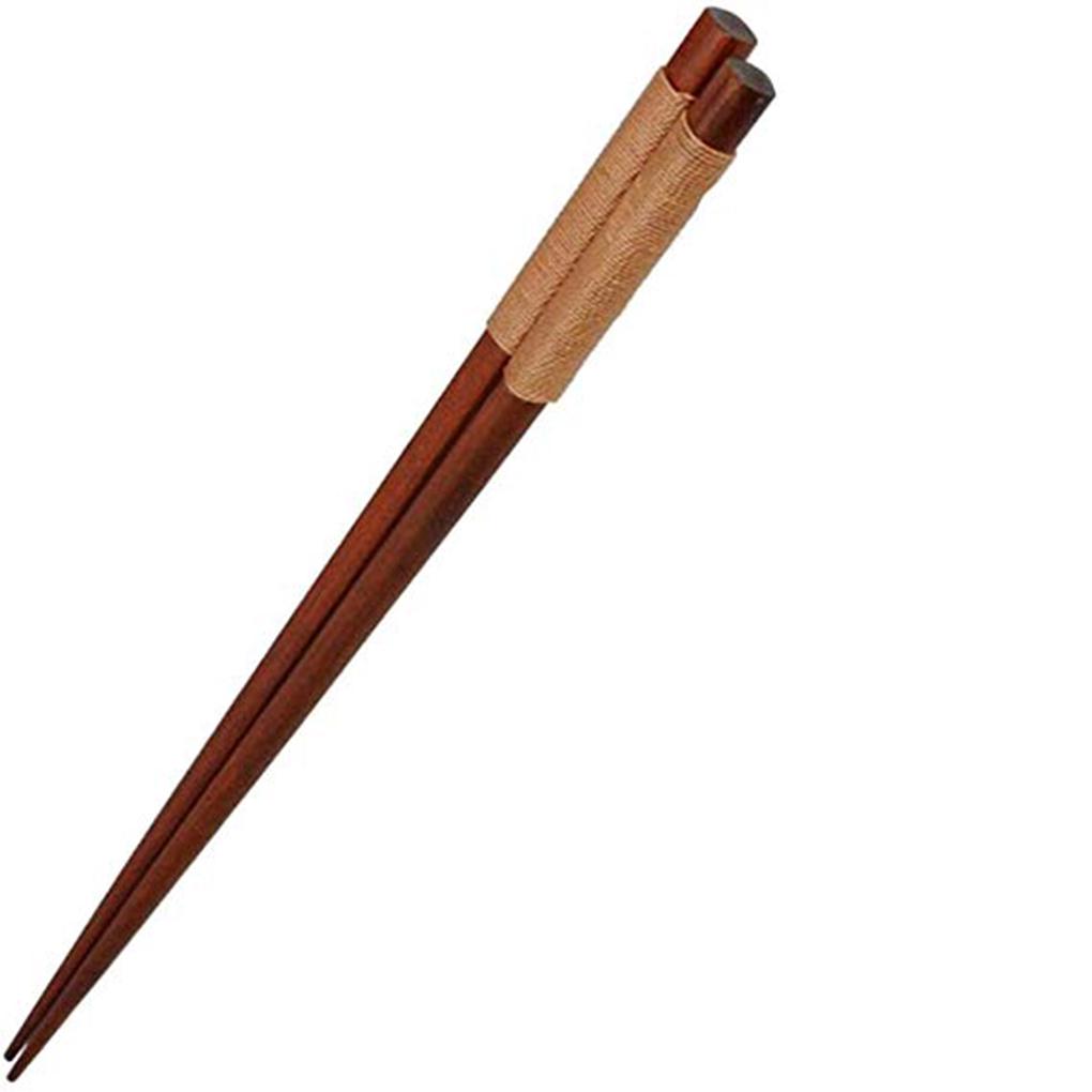Cheap Natural Wooden Anti Skidding Chopsticks Brown String Twining Pack ...