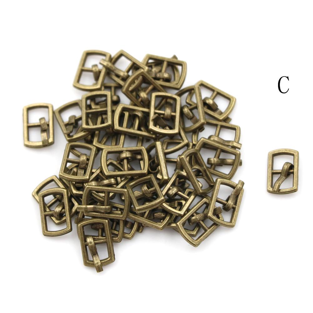 Buy 10PCS 4.5MM Diy Mini Japanese Word Buckles For Bjd Blyth Doll Shoes ...