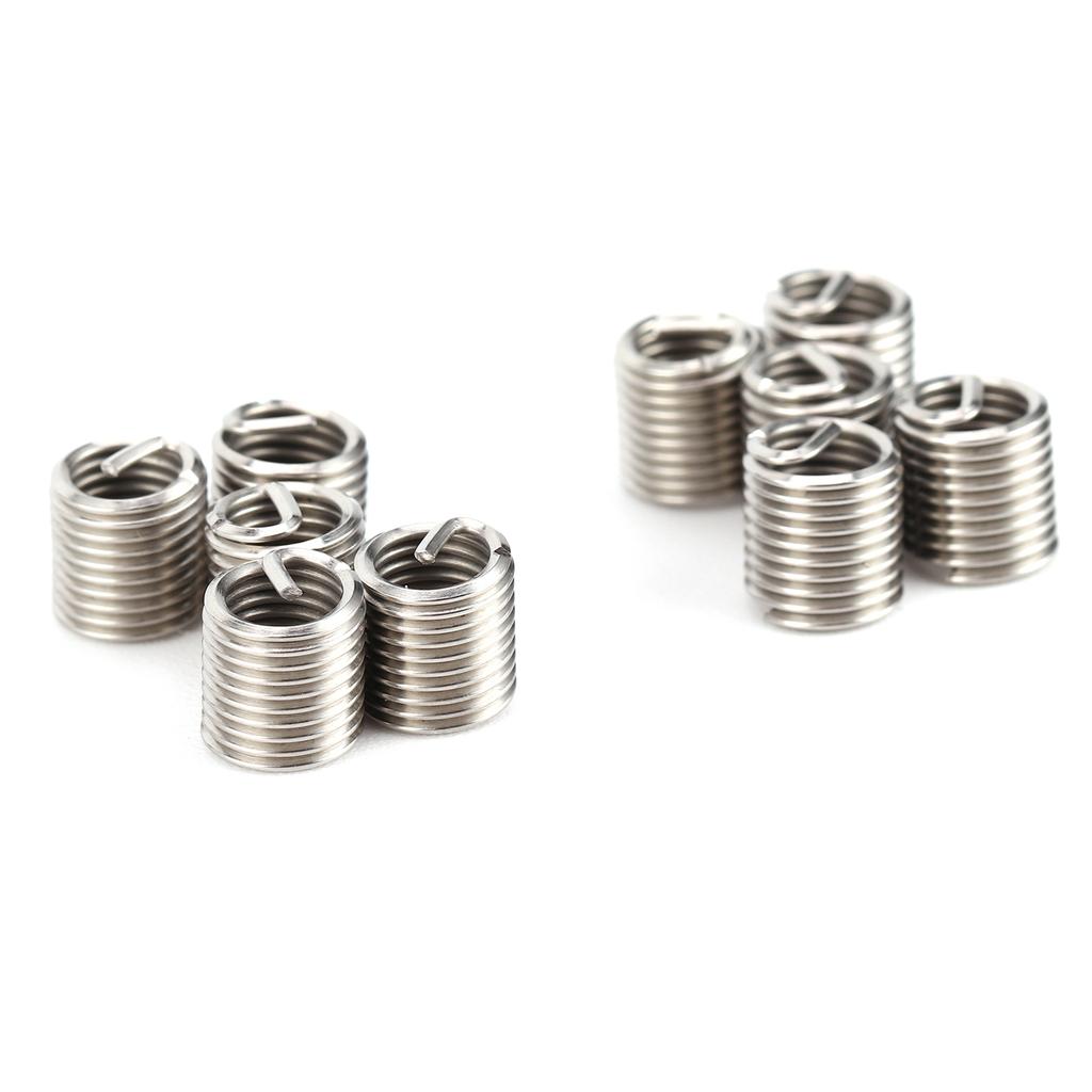 Buy 100Pcs Thread Inserts Wire Protection Sleeve Repair Tool Kit ...