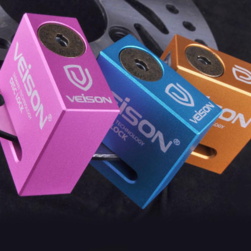 Buy VEISON Motorcycle Lock Intelligent Control Alarm Disc Brake Lock ...