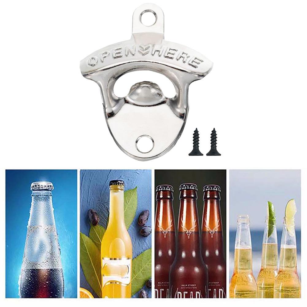 Buy Mini Opener Wall Mounted Beer Bottle Opener Zinc Alloy Bar ...