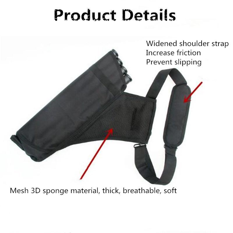 Buy 4 Tubes Arrow Quiver For Archery Hunting Arrows Holder Bag with ...