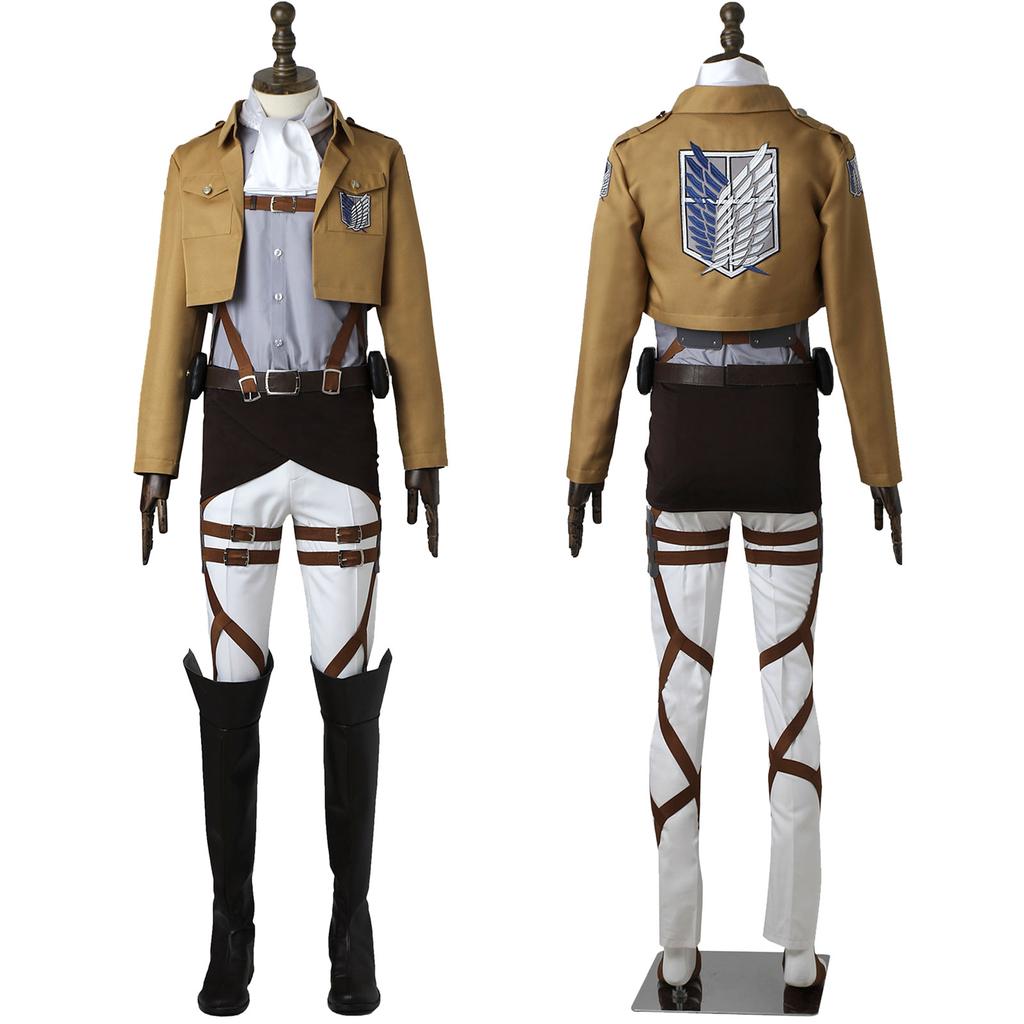 Buy Iminfit Attack On Titan Cousplay Costumes Levi Ackerman Cosplay ...