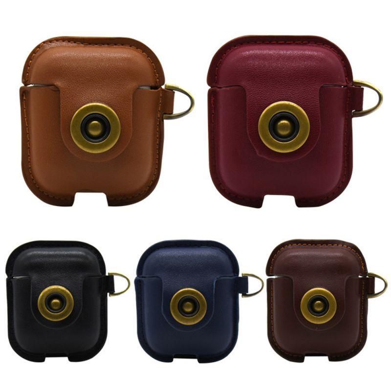 Buy PU Leather Bluetooth Earphone Protective Case Cover at affordable ...