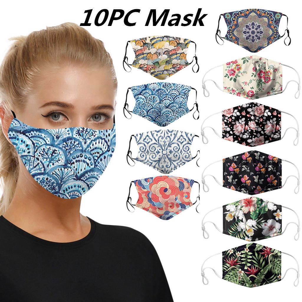 Buy insky 10pc Mouth Masks for Dust Protection Anti Face Mask Washable ...