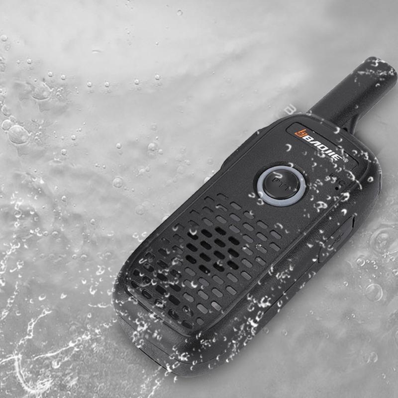 Buy Portable Mini Two-way Radio 400-470MHz Handheld Intercom Walkie ...