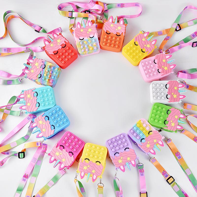 Buy Smart phone bag Popper Sensory Popet silicone push bubble ...