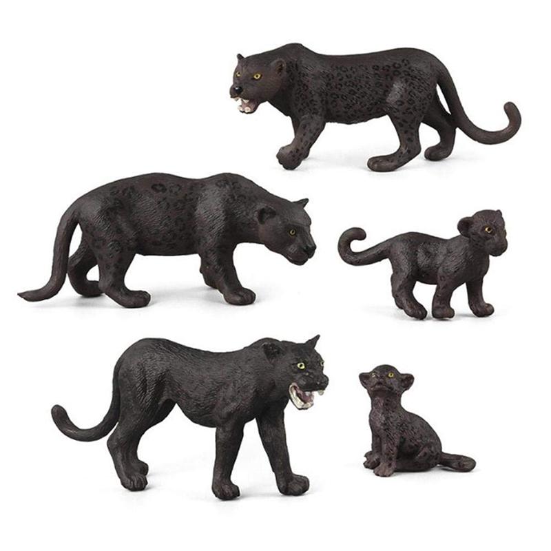 Buy Panther Safari Model Simulation Wild Life Animal Black Leopard ...