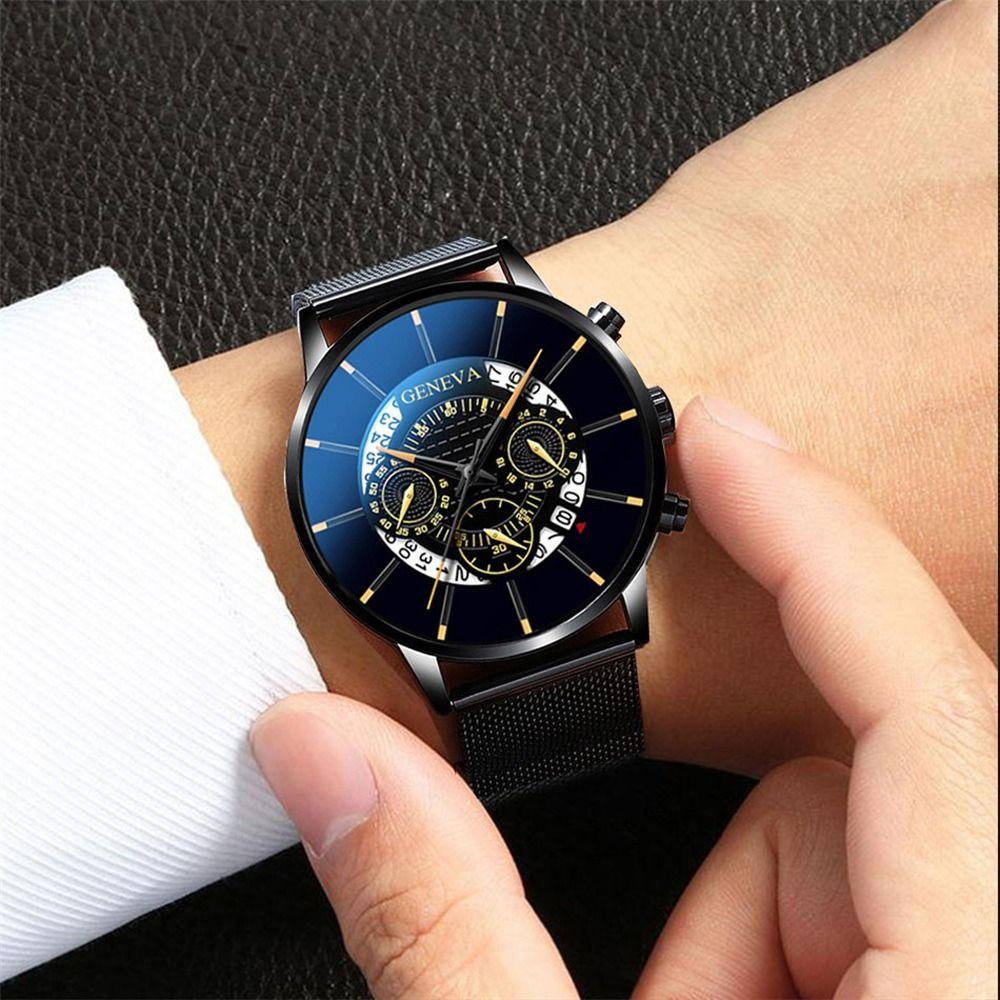 Buy Temperament Birthday Gifts Alloy Band Male Clock Men Quartz Watches ...