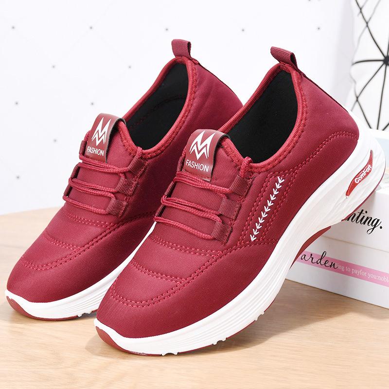 Buy Women's Shoes Spring New Non-slip Soft Bottom Mom Shoes Lightweight ...