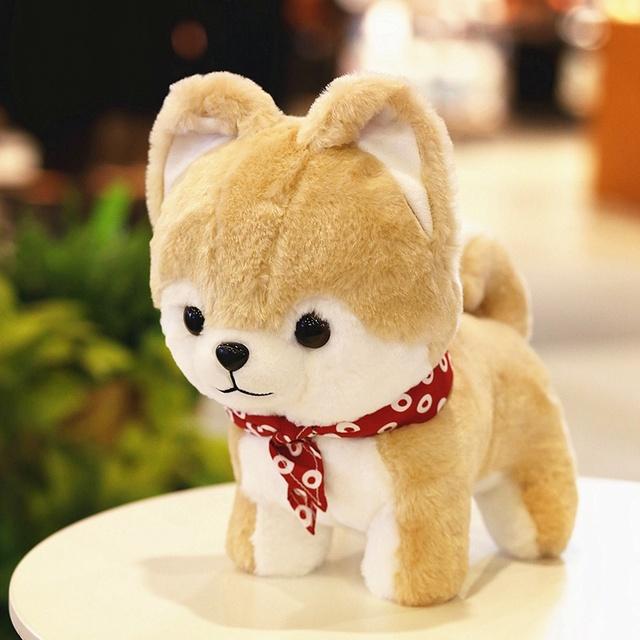 Cheap 1pc 29/35cm Cute Shiba Inu Akita Dog Plush Toys Stuffed Soft ...