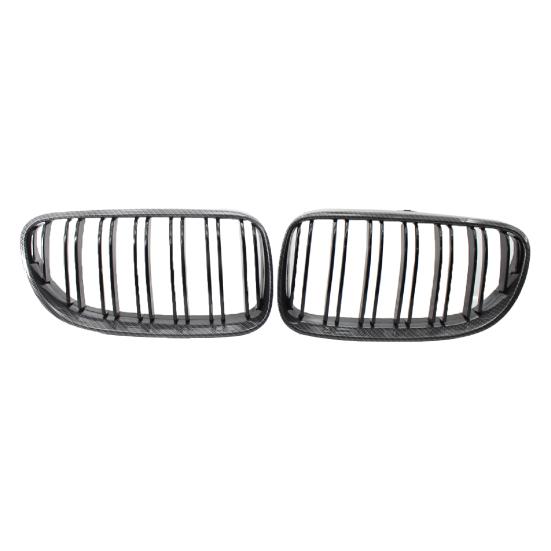 2Pcs Stylish Front Grill High Strength Dual Slats Kidney Grille ...