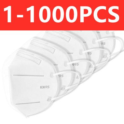 1-1000PCS Protective Mask Anti-Flying-saliva Earloop Non-Woven Face ...
