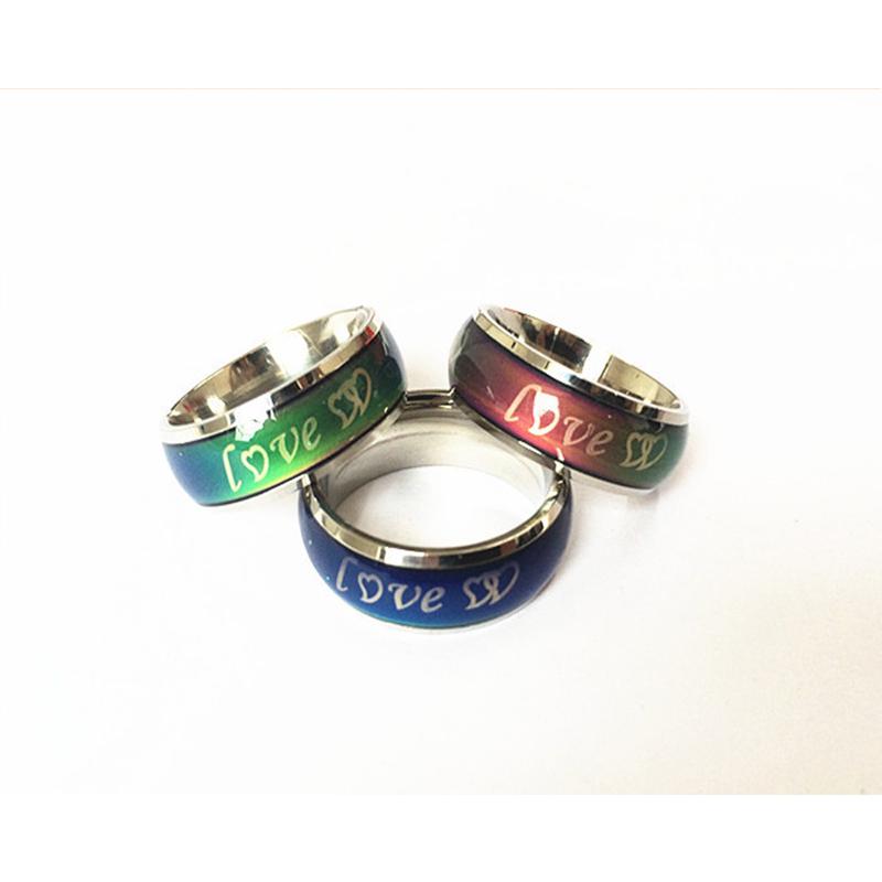 Pretty Mood Ring Changes Color Rings Romantic Engagement Wedding ...