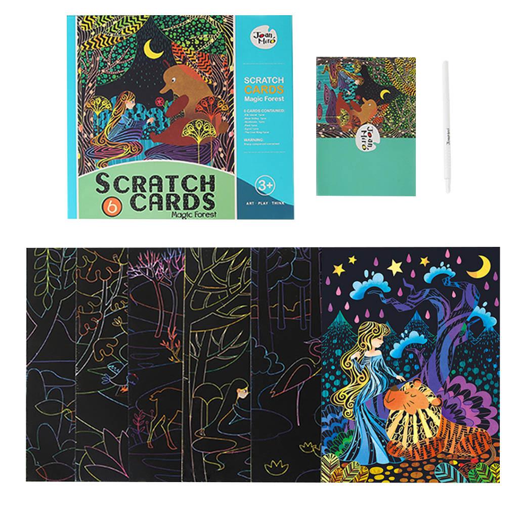 Polar Bear Rainbow Scratch It Scratch Art - Children's Rainbow Scratch ...