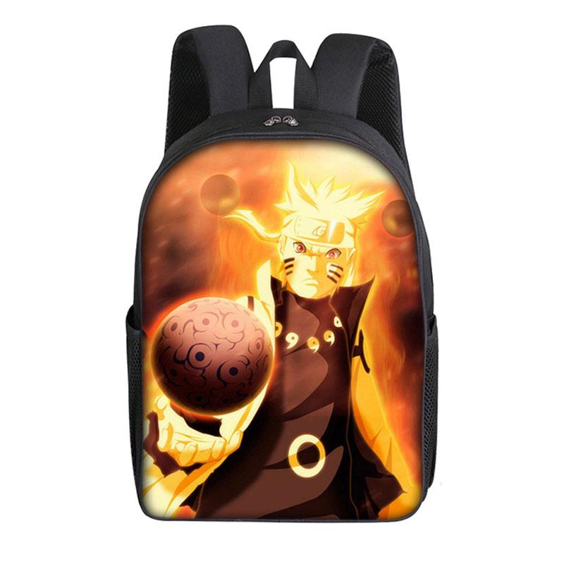 Buy 20 Styles Naruto School Backpack for Teenage Boys Girls Children ...