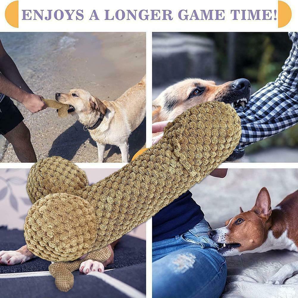 Satın alın 9 Inch Funny Pet Dog Bite Toy Creative Plush Toys Aggressive ...