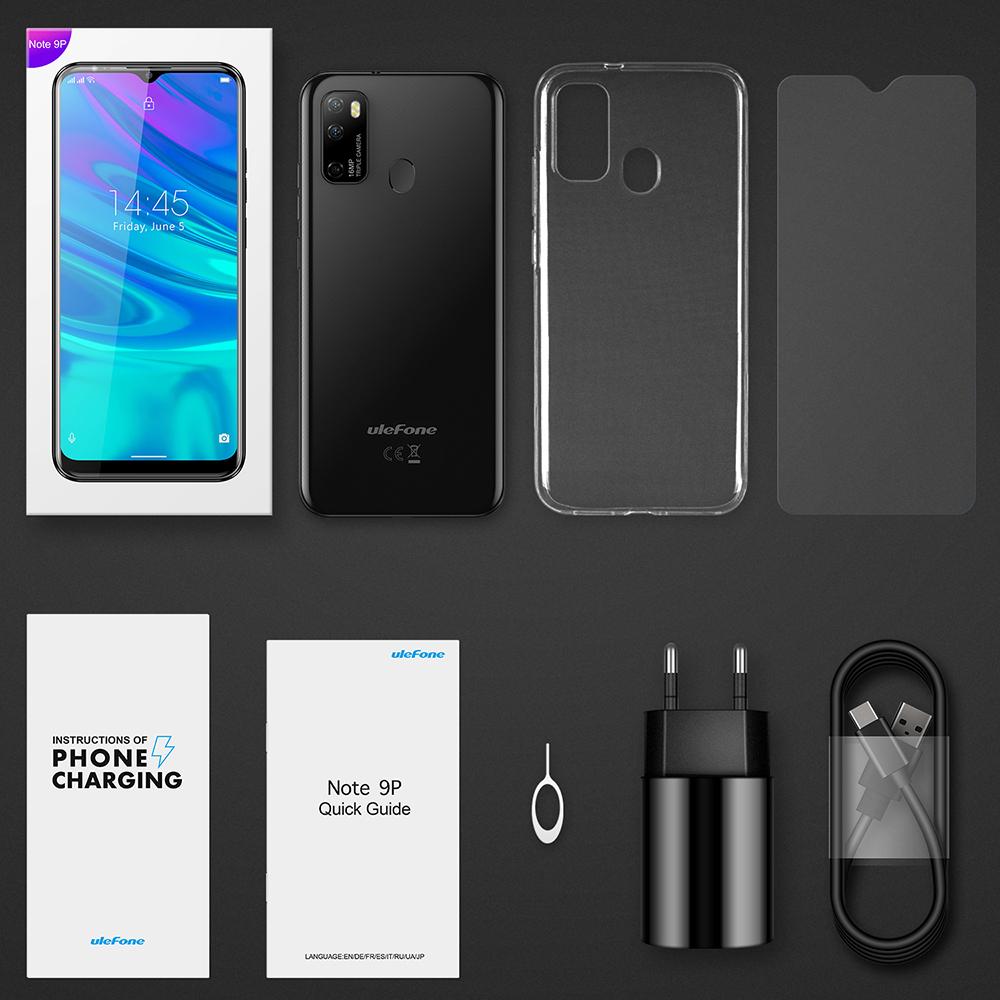 Buy Ulefone Note 9P Smart Phone Android 10 4GB+64GB Waterdrop Screen 6. ...