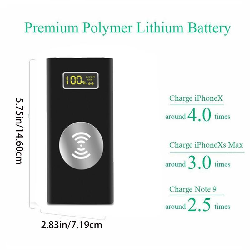 Buy Portable Lightweight 12000mAh Wireless Power Bank with Hd Security Camera Powerbank ...